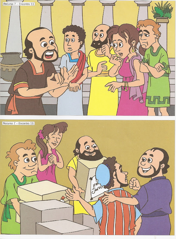 arts da tia ká: agabo e barnabe