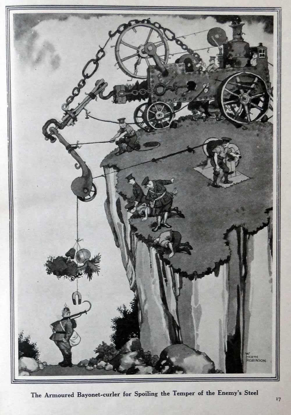ECC Cartoonbooks Club: Some Heath Robinson war cartoons - Armistice day ...