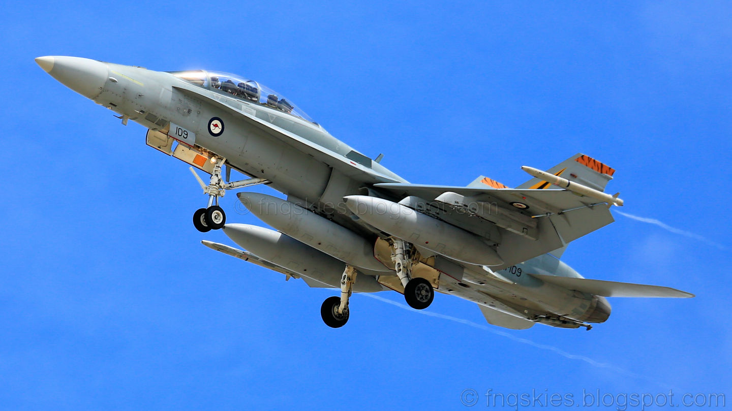 Far North Queensland Skies: RAAF F/A-18's return from exercise Cope ...