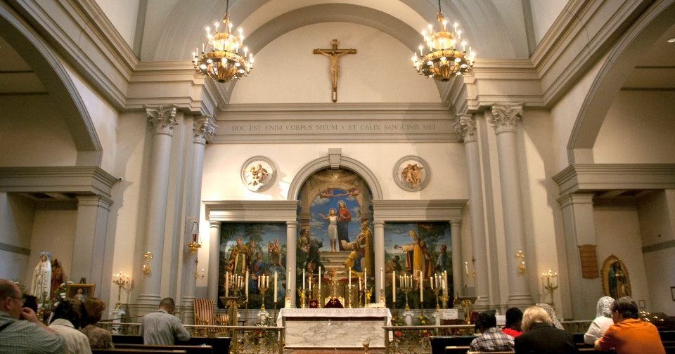 New Liturgical Movement: EF Christ the King at St Agnes in New York