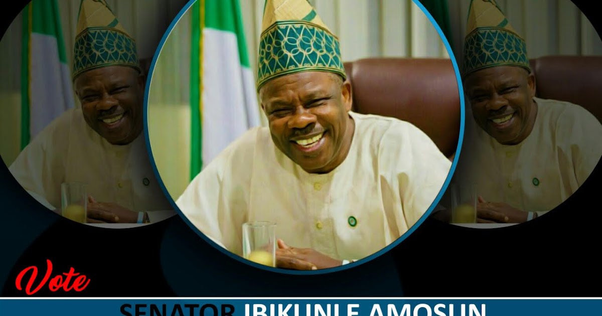 Senator Ibikunle Amosun’s Giant Strides in Ogun State - CozarNews