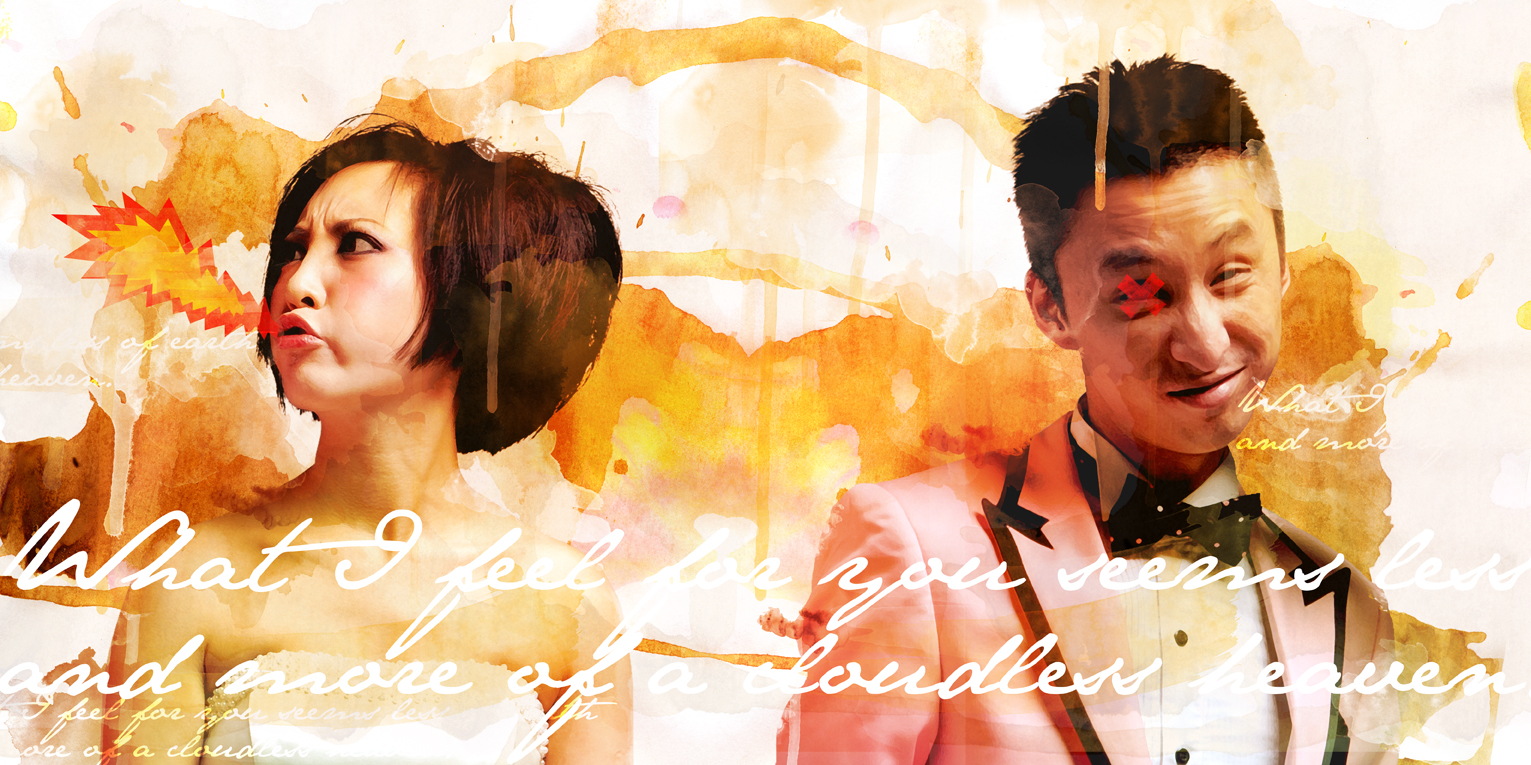 Rene Guillen - Photography: Sumio and Andison - prenup layout