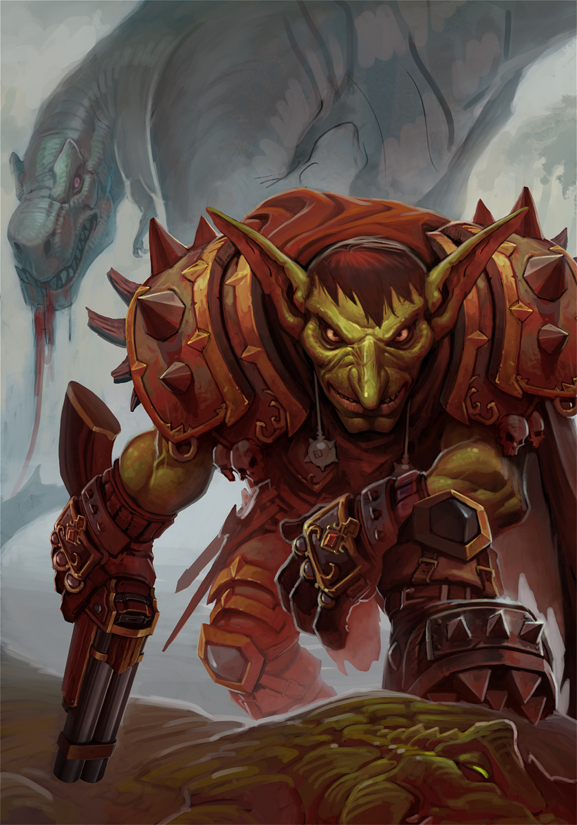 Polidorus Rex: WoW TCG Art!!