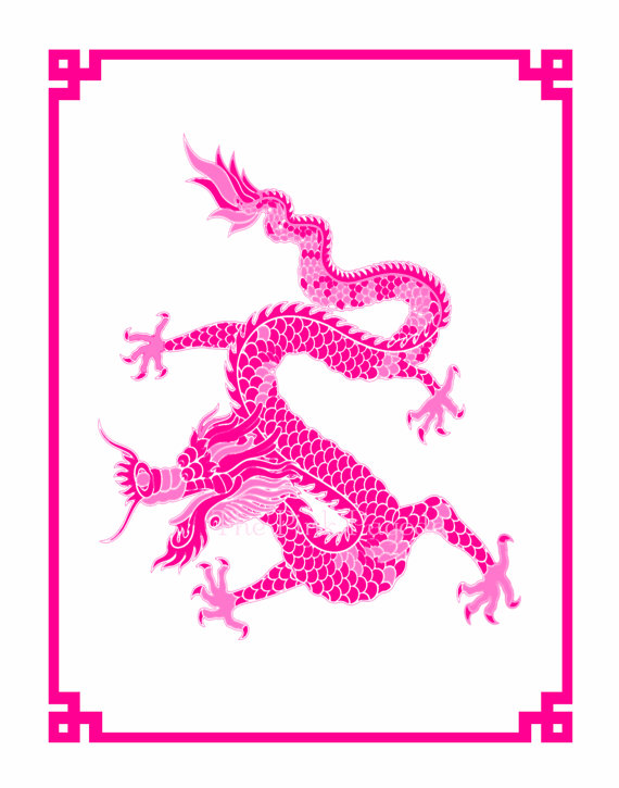 Chinoiserie Chic: Pink Dragon at the Pink Pagoda