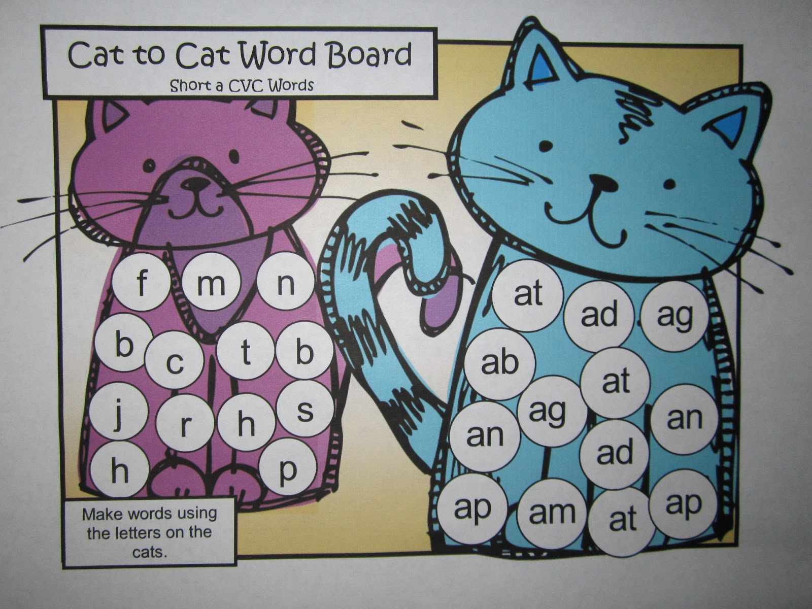 The Popcorn Reader: Cat to Cat Word Game: Idea #290
