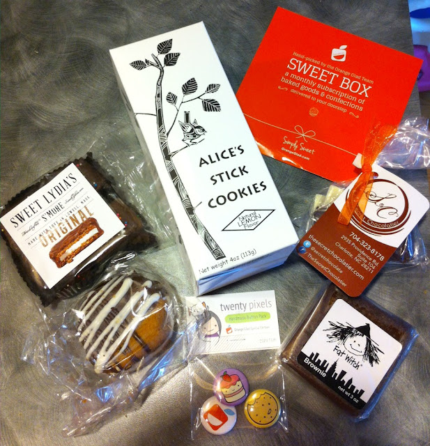 Tickled Pink in the Rain: New Sweet Box Subscription Orange Glad Review ...