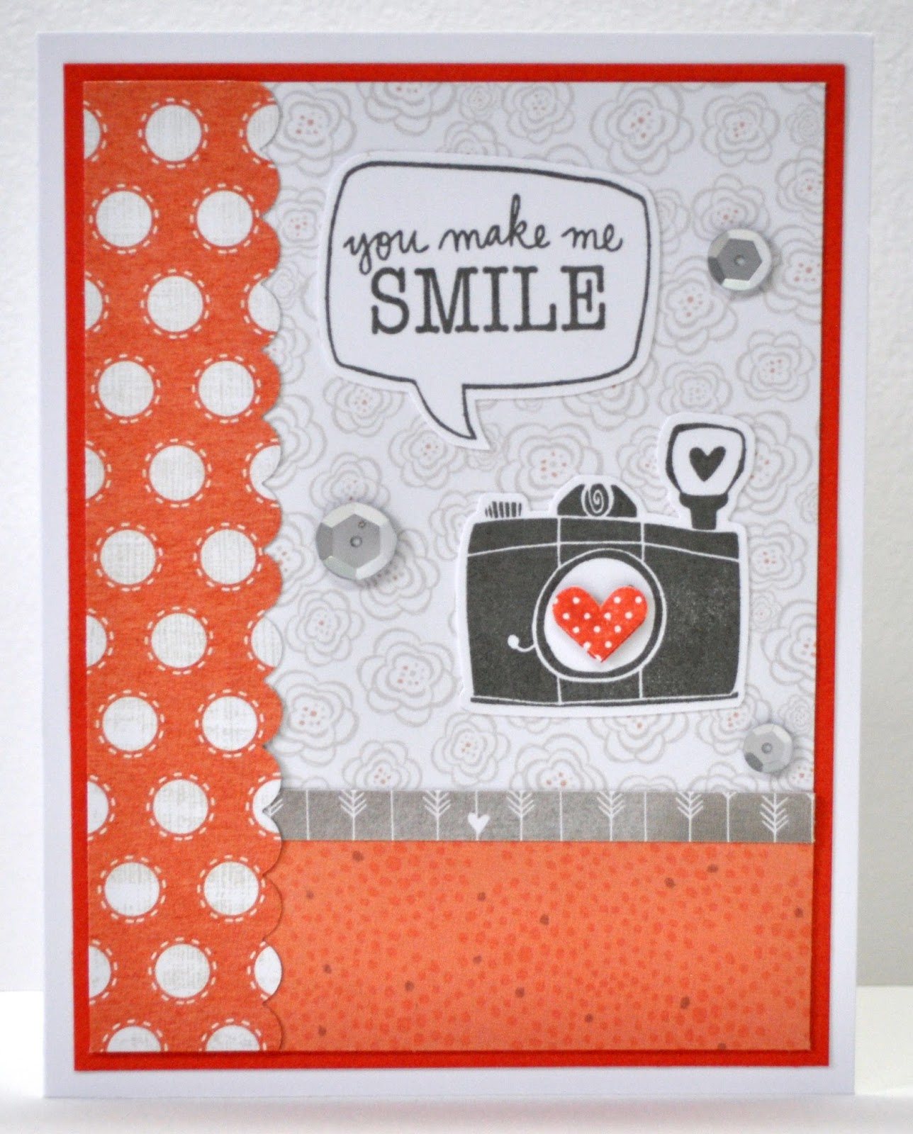 DAT'S My Style: You Make Me Smile Card
