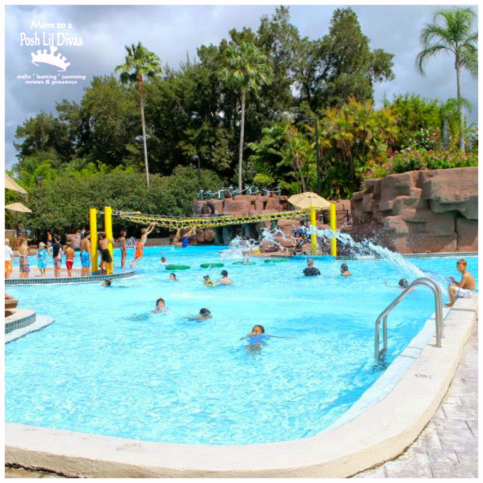 Mom to 2 Posh Lil Divas: Adventure Island Water Park Fun (Tampa, Florida)