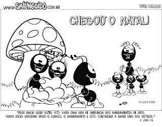 Cantinho Sandrinha S. S.: Cartões de Natal, Smilinguido