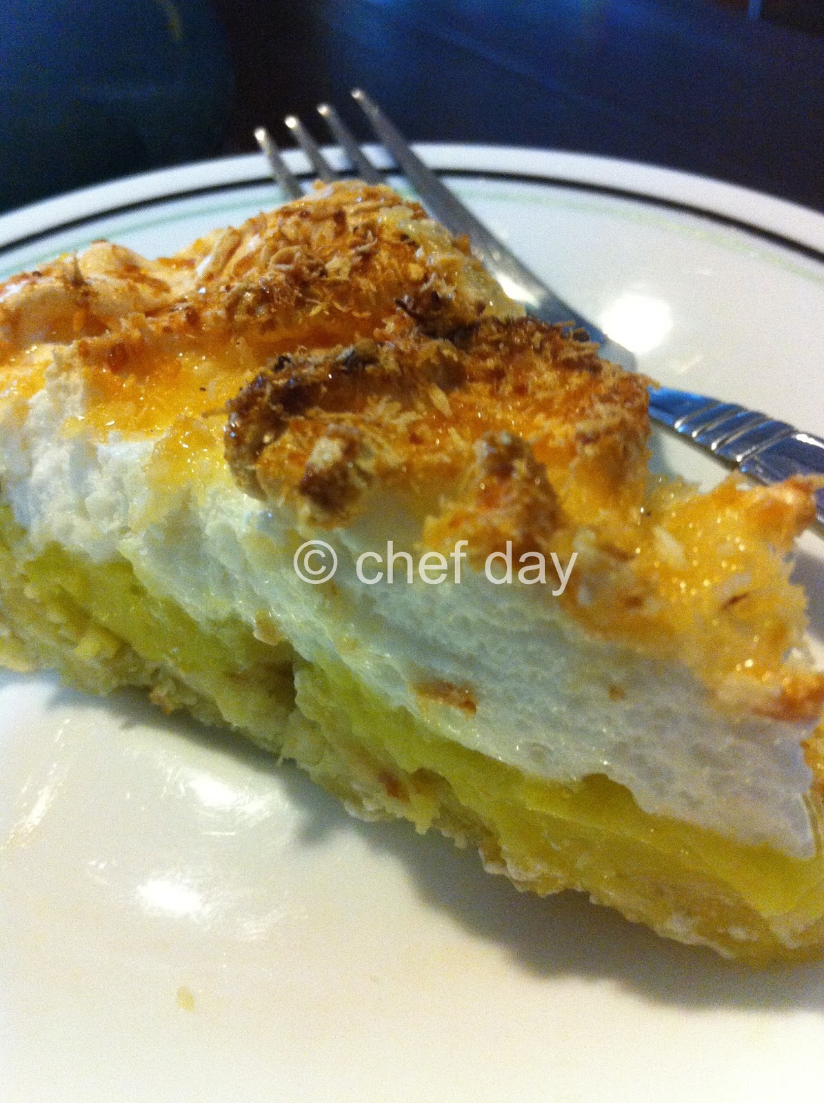 chef by day: Calamansi-Cashew Coconut Meringue Pie