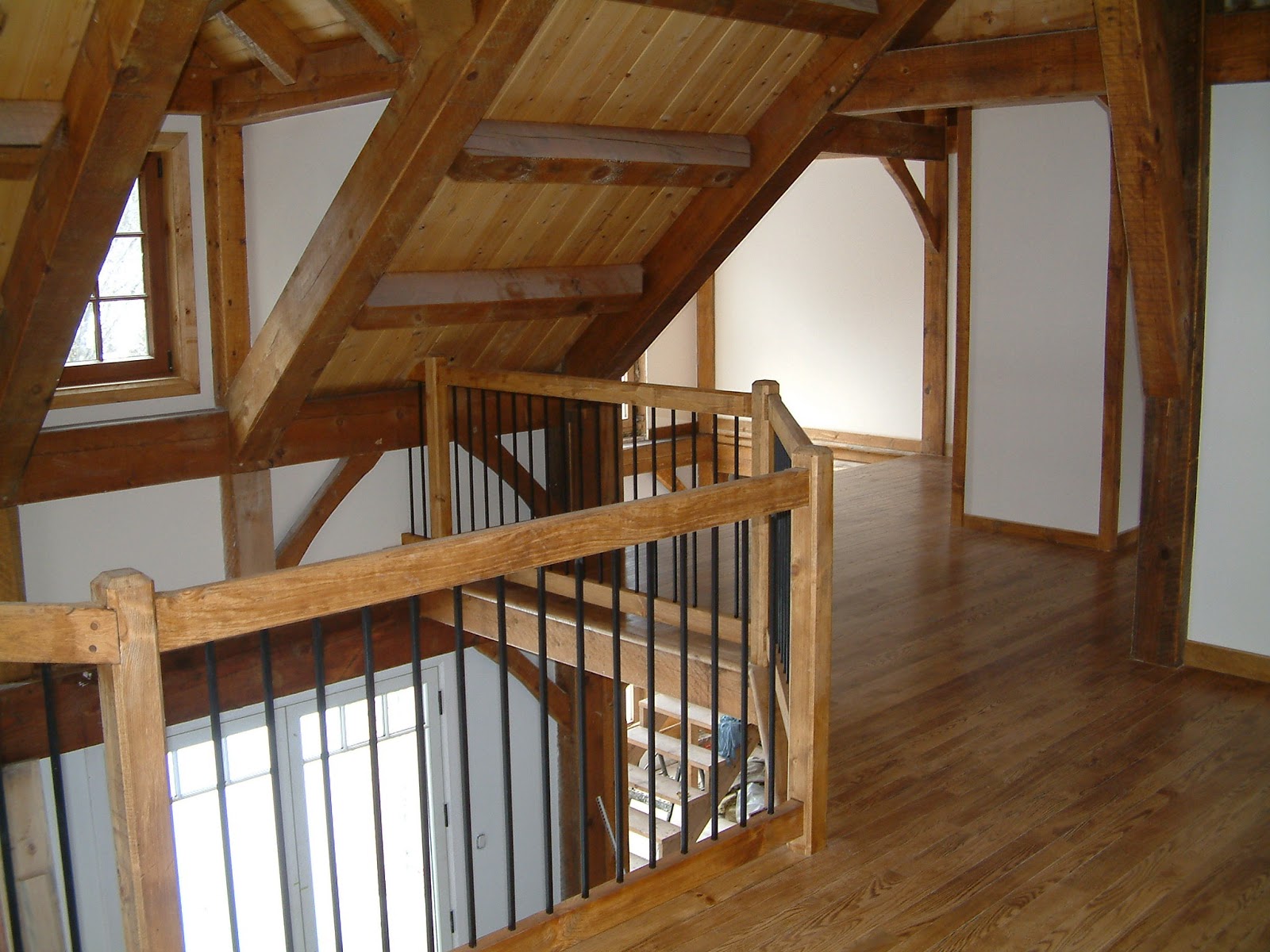 Le projet "Timber Frame" de Céline et Pierre - Timberframe project ...