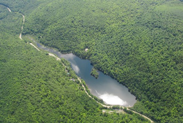 Juxtapositions: Swimming in Lac Chevreuil