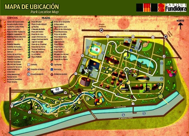 URBAN WILDERNESS: Sobre la ubicación de atractivos turísticos en Monterrey