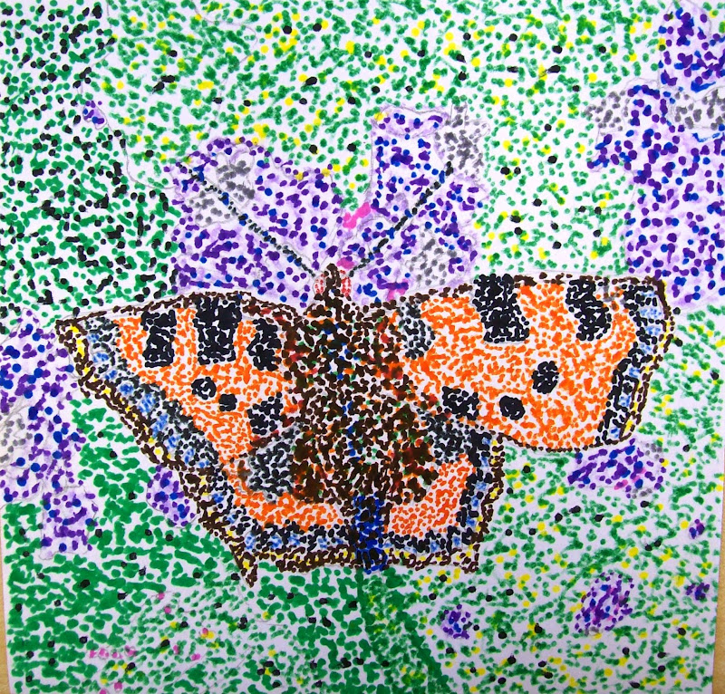 Art at Midway Middle School: The Science of Pointillism