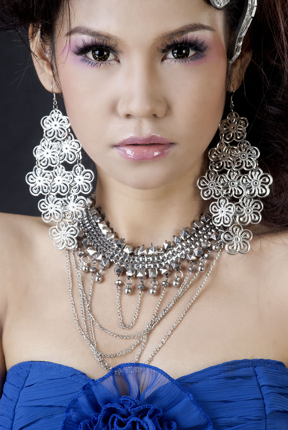 Arloo's Myanmar Model Gallery: Soe Pyae Pyae San - Hot in Blue