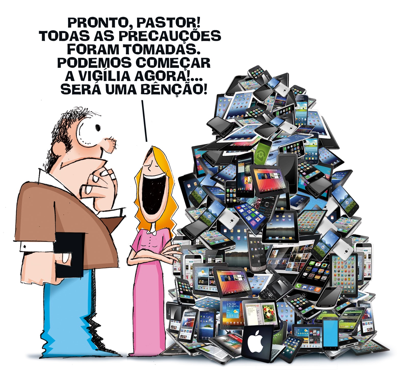 Blog do Flamir: CHARGES