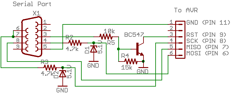 Planet Electronics: Serial Port Programmer