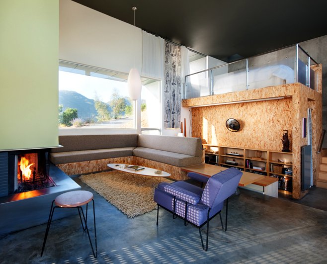 avant garde design: osb. an interesting design material.