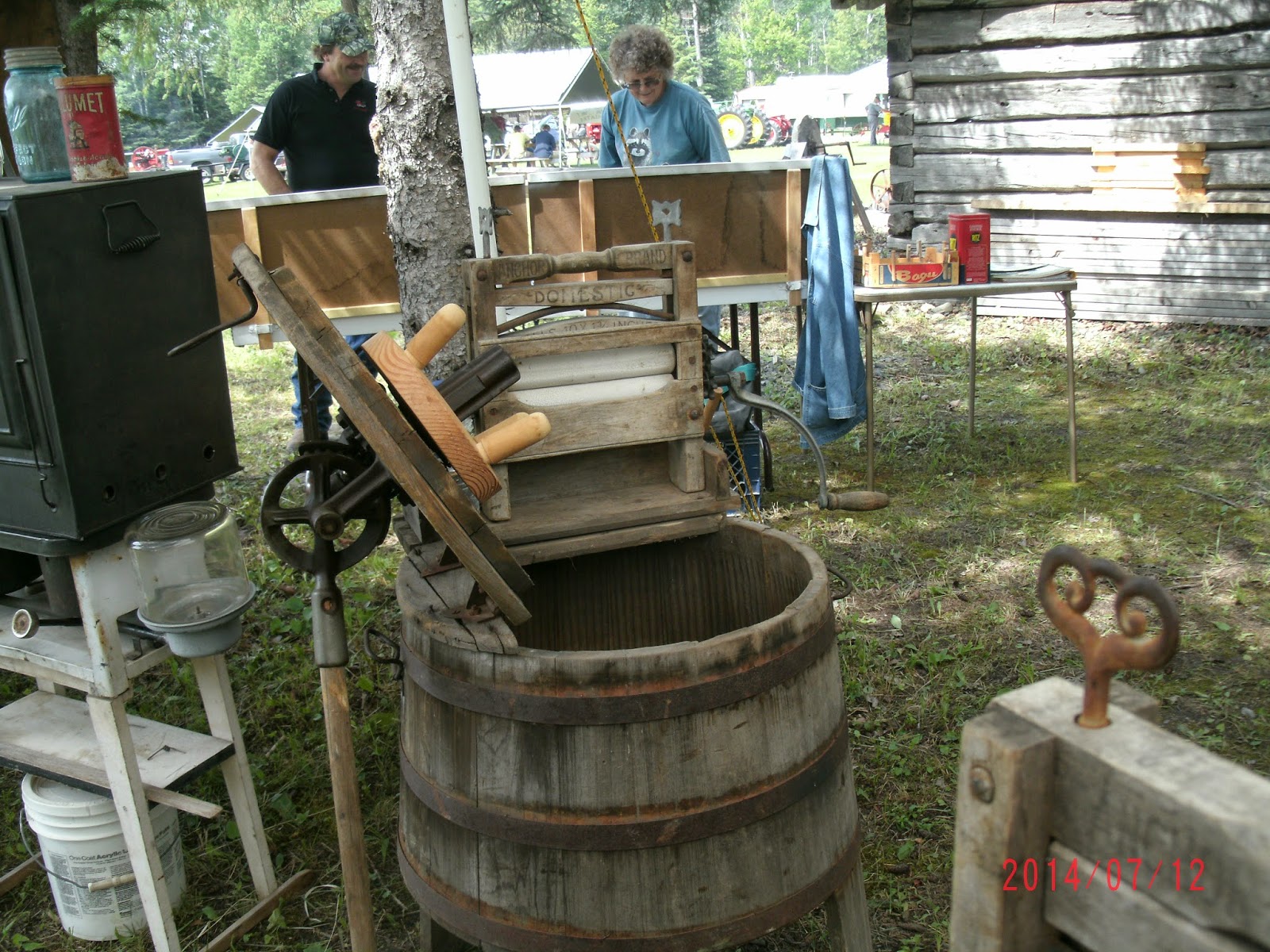 Cowboy Kisses: A Collection of Old Washing Machines