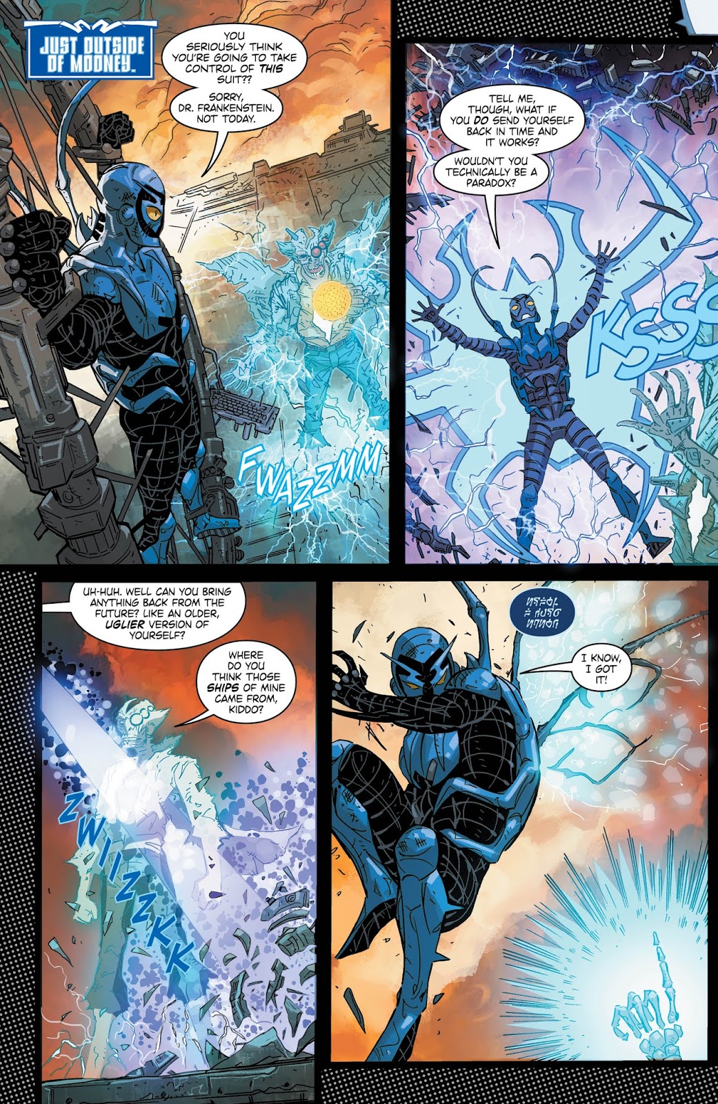 Weird Science DC Comics: Blue Beetle #17 Review and *SPOILERS*