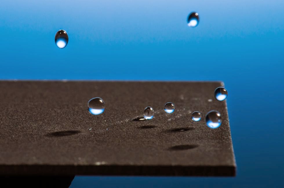 EL RINCÓN DE LA CIENCIA: ¿MATERIALES HIDRÓFOBOS?