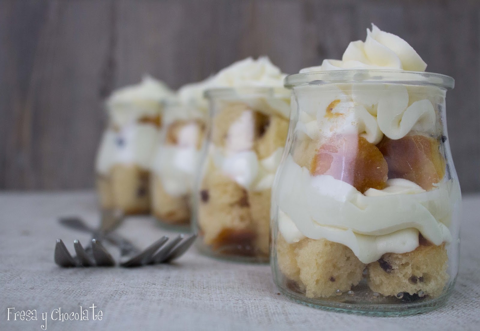 El blog de Fresa y Chocolate: VASITOS DE POSTRE