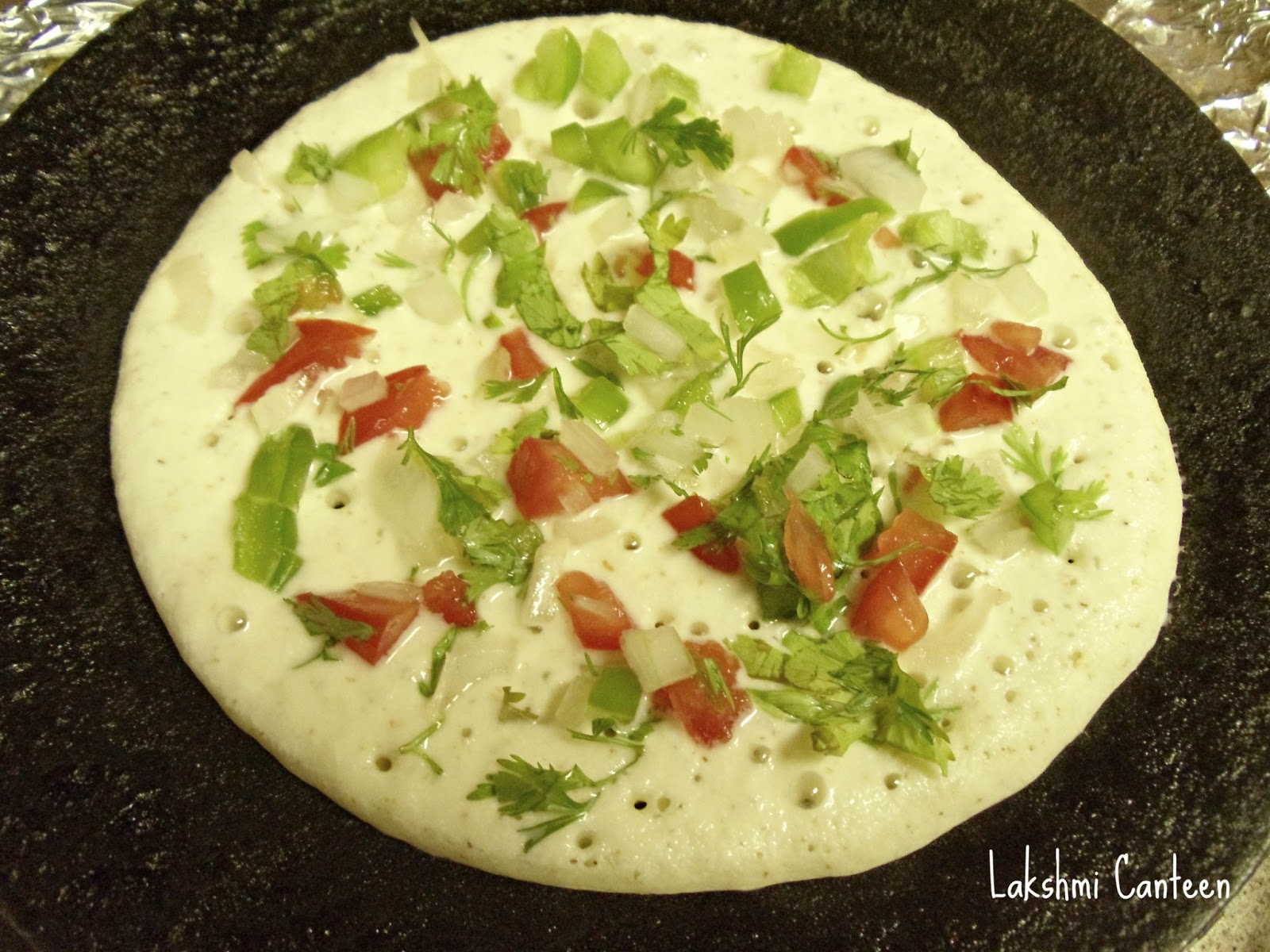 Lakshmi Canteen: Rava Uthappa