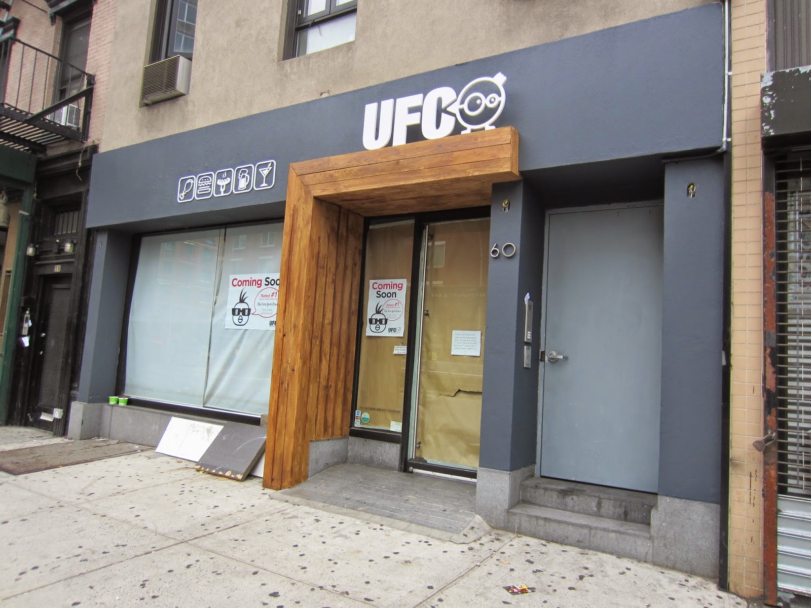 EV Grieve: UFC signage arrives