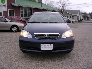 Earthy Cars Blog: EARTHY CAR OF THE WEEK: 2005 Blue Toyota Corolla