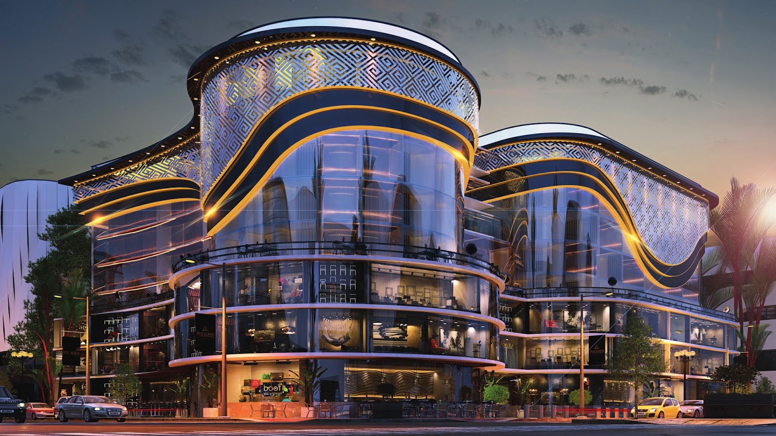 مول الشانزليزيه بالعاصمة الادارية الجديدة Shanzelize Mall - La Capitale ...