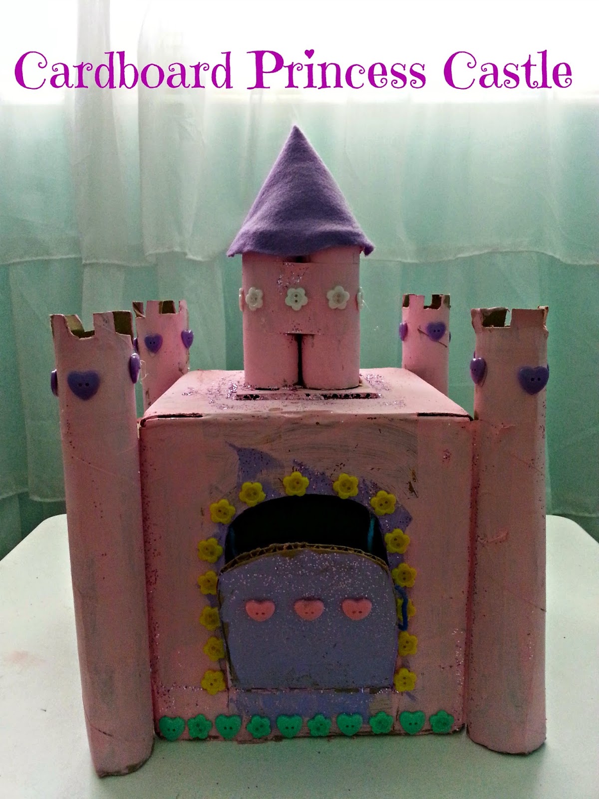 Cardboard Princess Castle