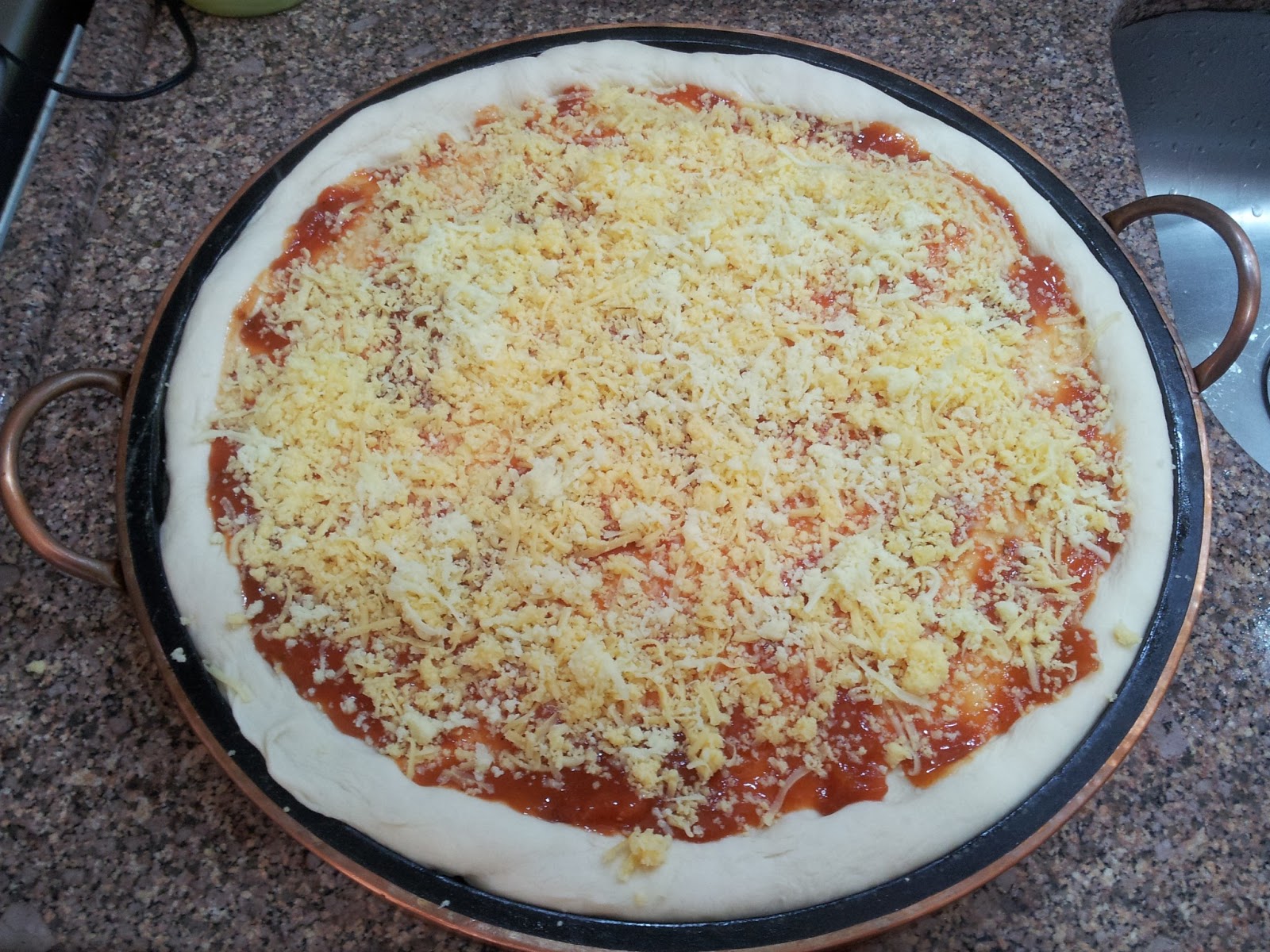 Pâtisserie Professionnel et Cuisine: Pizza Hut - massa Pan