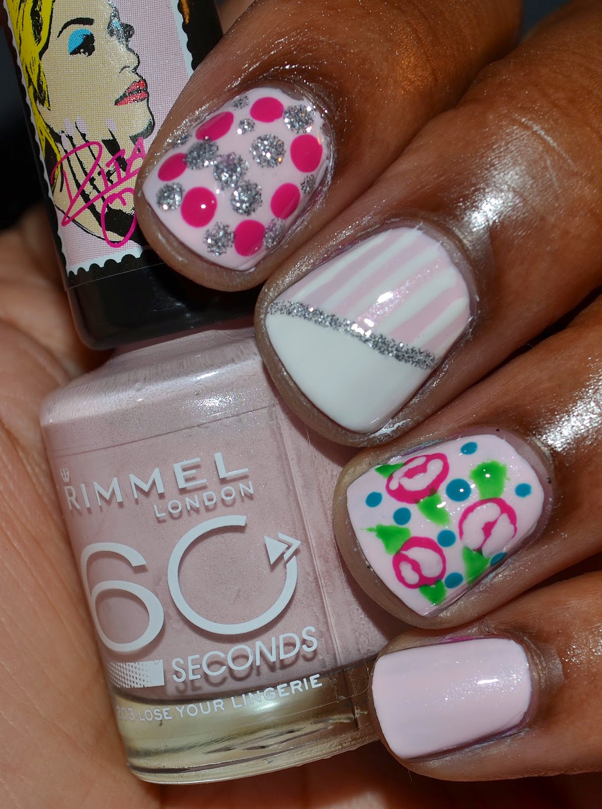 Nailmattic: TNCC: Tea Party Themed Nails Look #1