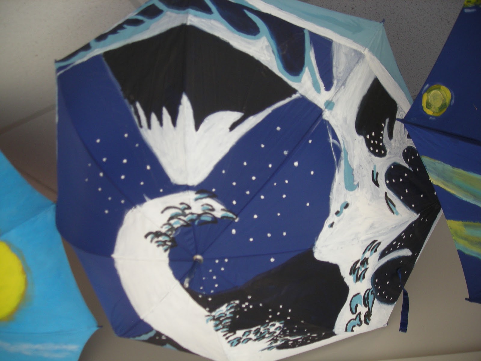 VCS ART: Grade 8 Final Painting Projects