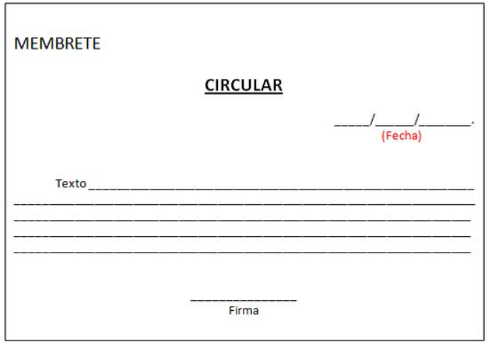 Rebeca: CARACTERISTICAS DE LA CIRCULAR, OFICIO, CARTA, MEMORANDO ...