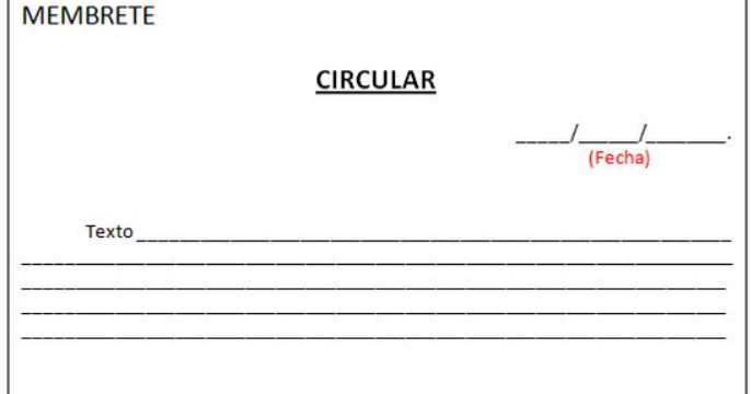 Rebeca: CARACTERISTICAS DE LA CIRCULAR, OFICIO, CARTA, MEMORANDO ...