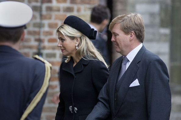 Dutch Royal Family at Memorial service for Prince Johan Friso