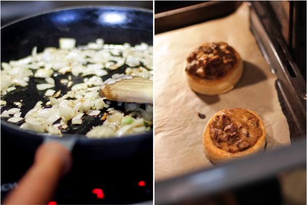 Prancūziškos tešlos pyragėliai su smegenimis ir pamirštas gimtadienis