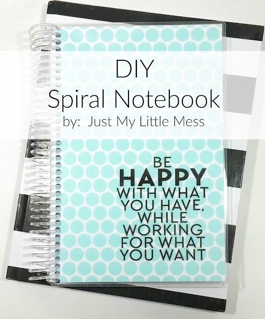 DIY Spiral Notebook - This Is Tisa