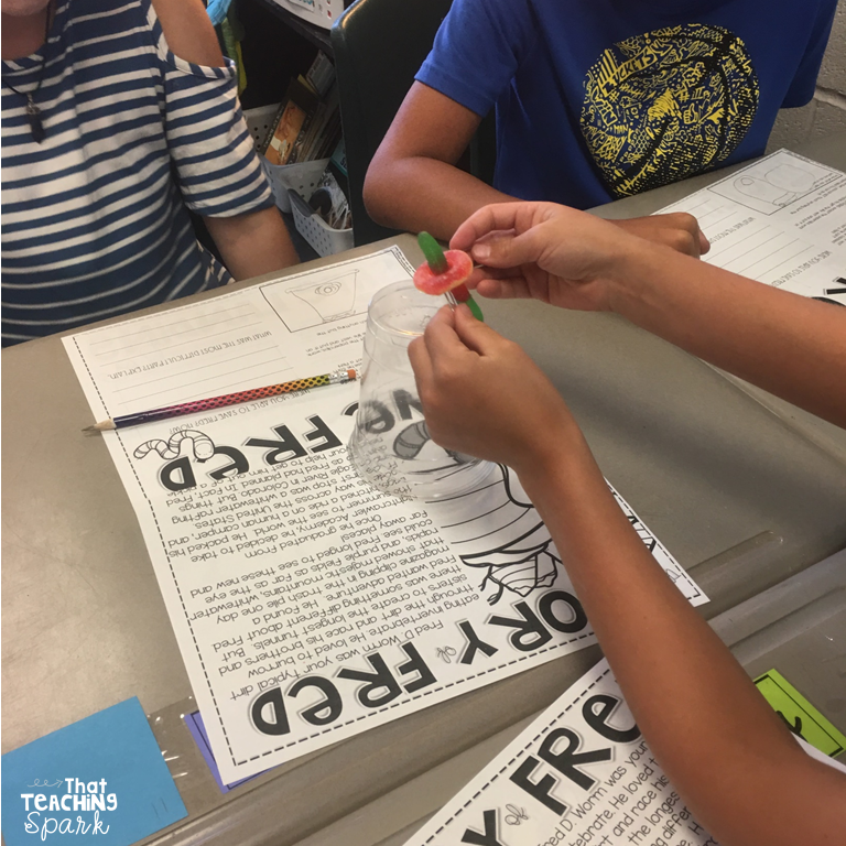 Back to School STEM with Fred the Worm Extension Activities | All About ...