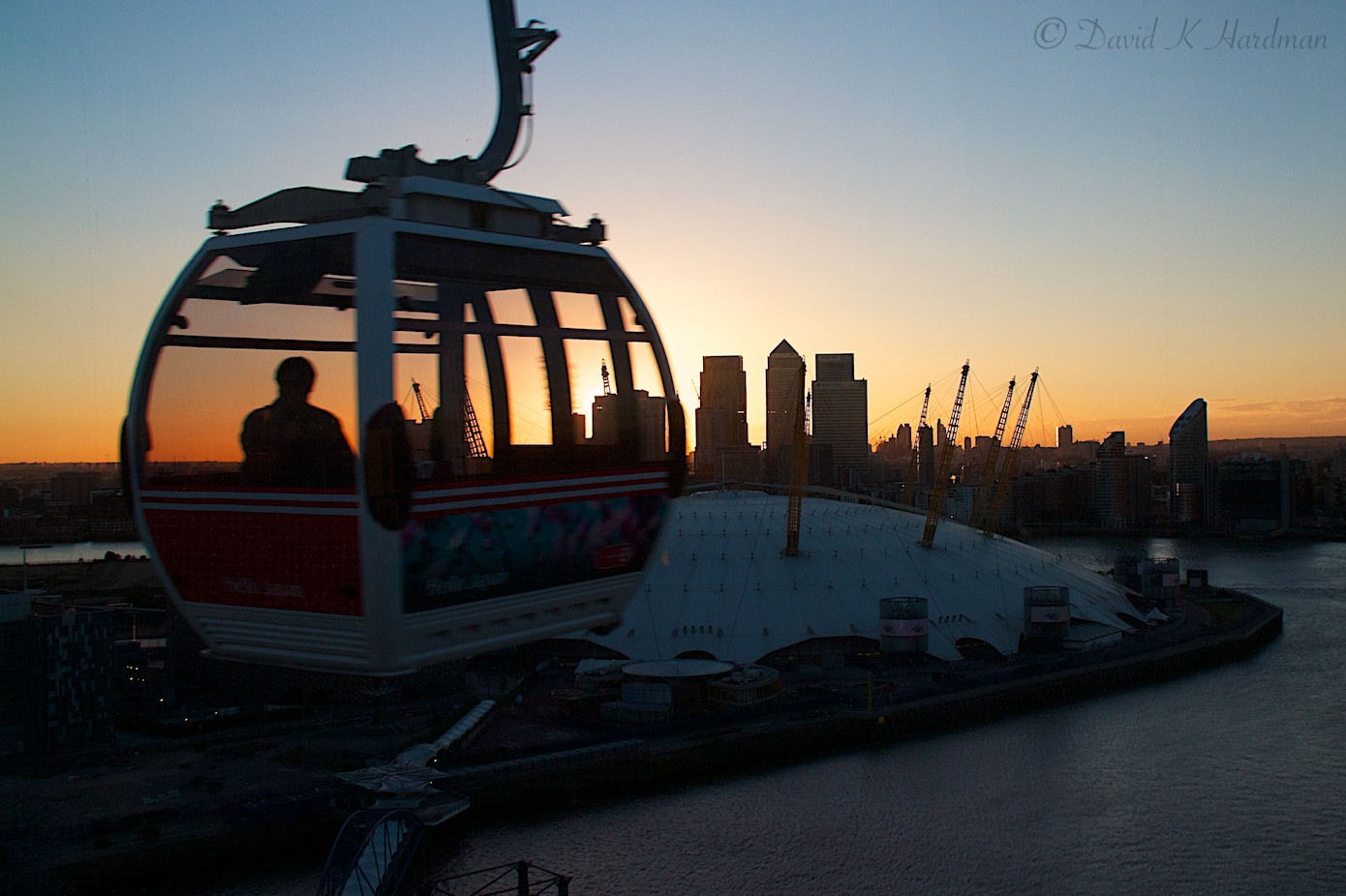 As I See It - David K Hardman Photography: London sunset, seen from the ...