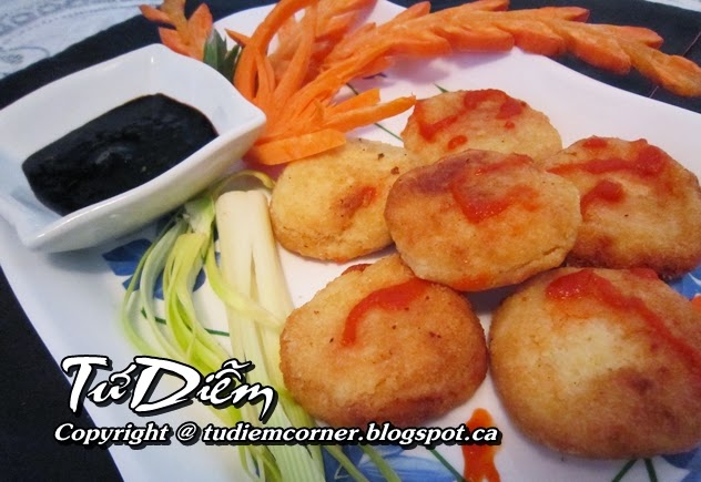 Okara Potato Cake | TuDiem's Corner