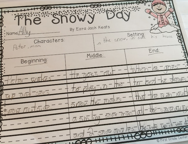 Close Reading for Winter- Paired Texts - First Grade Centers and More