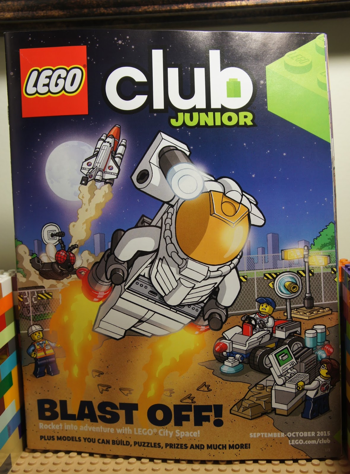 LEGO Club Jr September October 2015 Magazine Mixels Juniors Ninjago ...