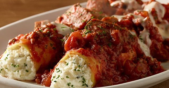 Lobster Cannelloni With Shrimp Olive Garden