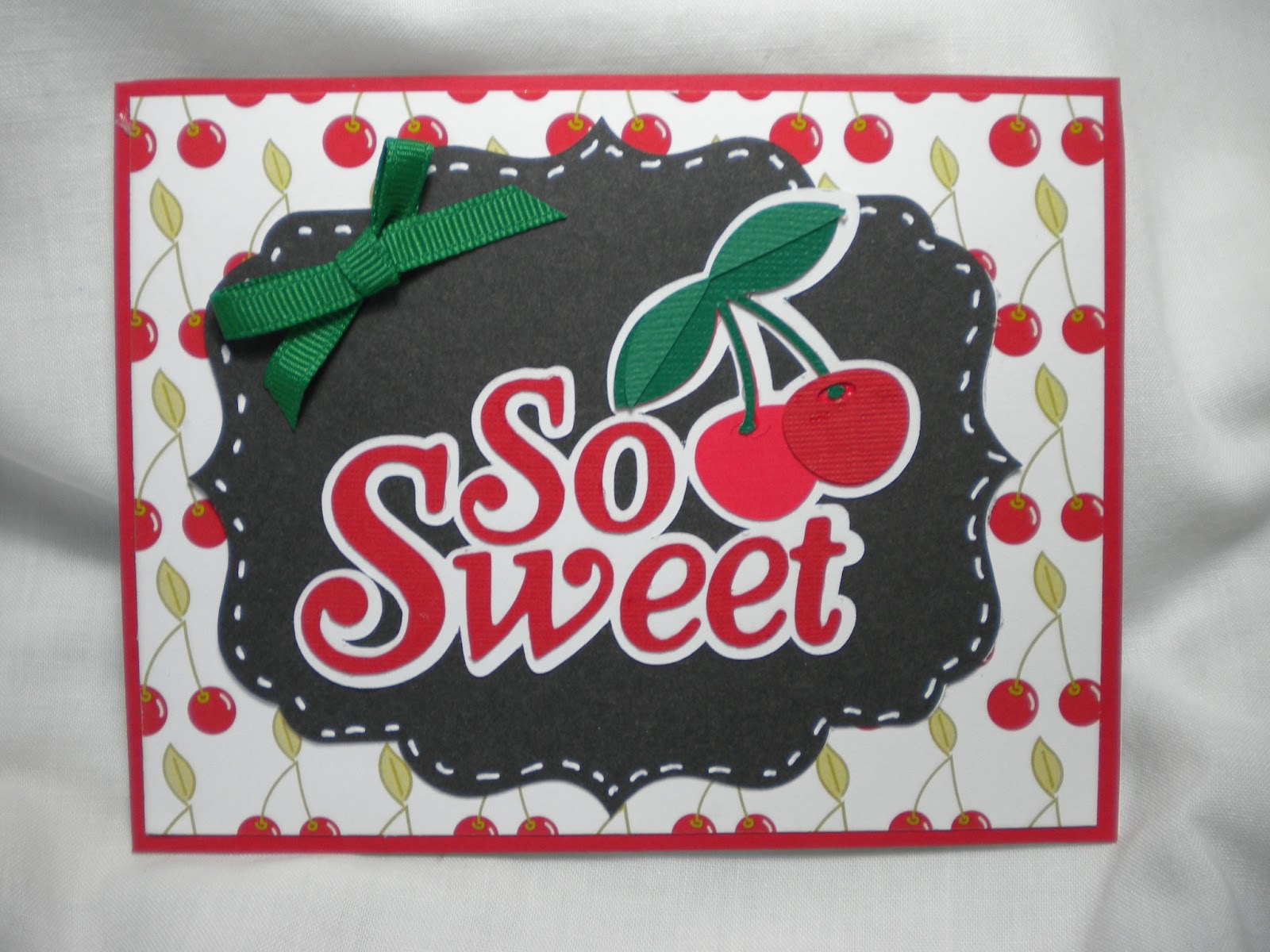 Nothin' Fancy: So Sweet Card