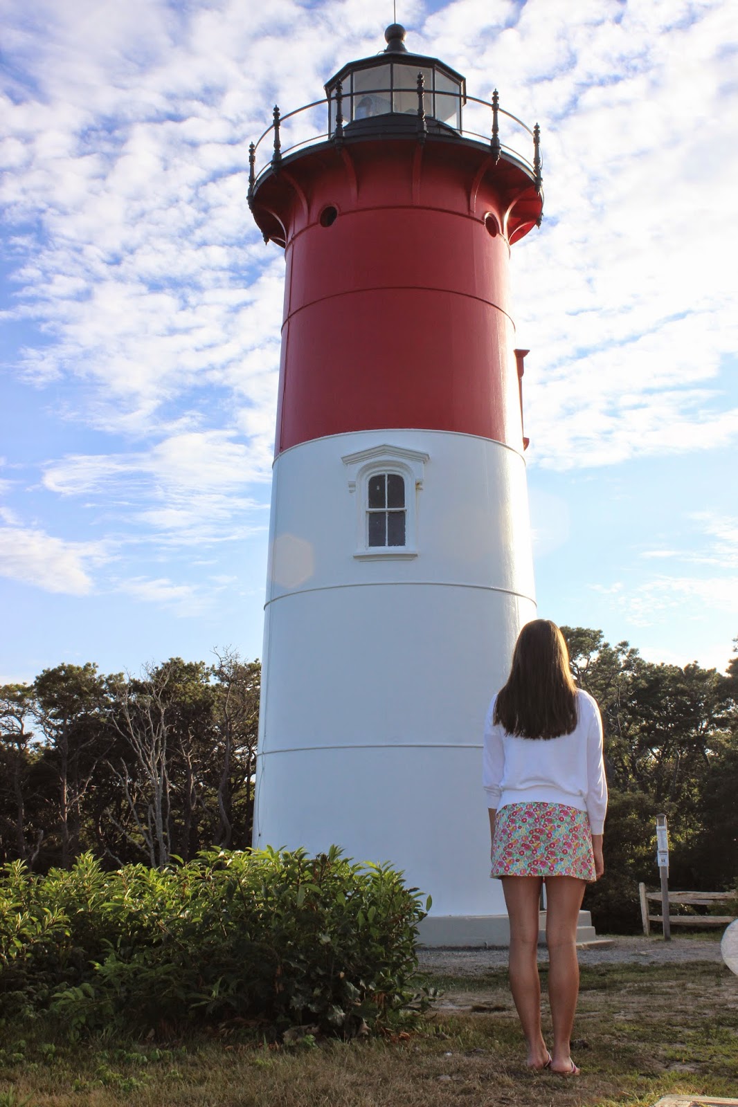 Preppy by the Sea: Lilly at the Lighthouse