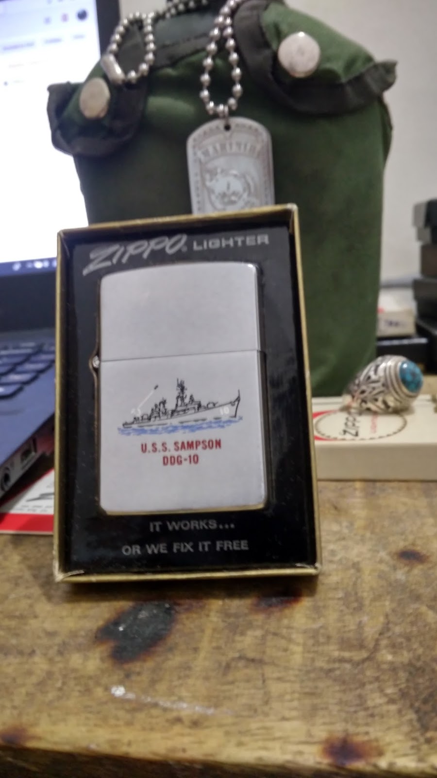 Astanto's Gallery: Zippo USS NAVY