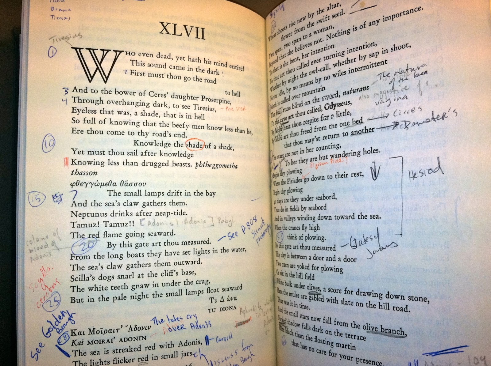 All This Is That: Marginalia in a Harvard University copy of Ezra Pound ...