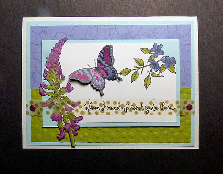 Stampin Along With Heidi: A Subtle Salute to Flowers, Butterflies and ...
